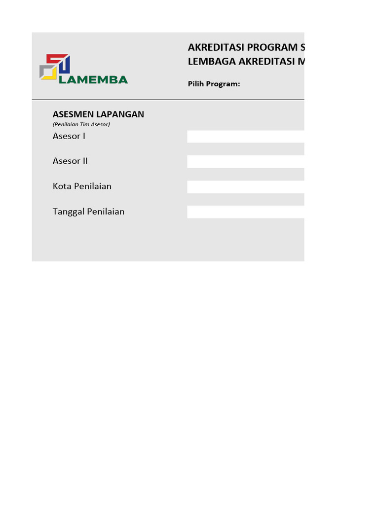 Lampiran 7 Peraturan BAN PT Nomor 21 2022 Instrumen EMBA | PDF