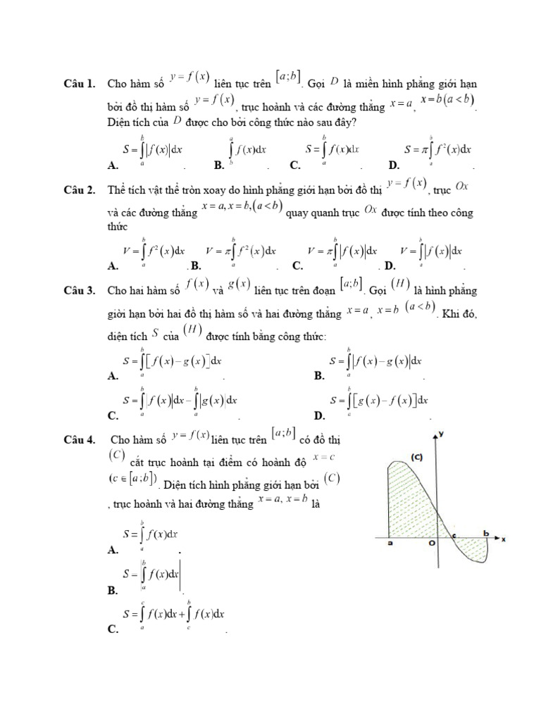 NG D NG C A Tích Phân | PDF