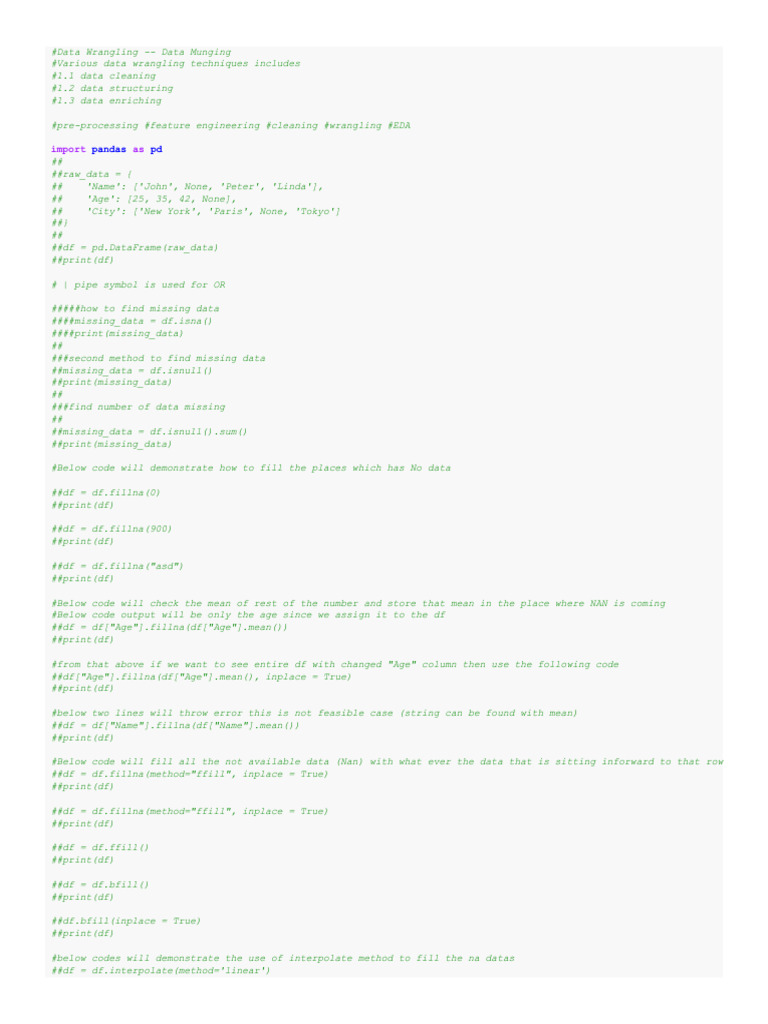 2777959-Day 8 - Data Wrangling | PDF | Computer Programming | Computing