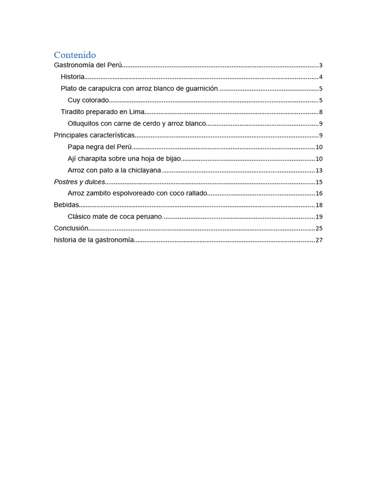 Contenido - Docx Yorman y Gabriel - Docx 222222 | PDF | Postres | Cocina latinoamericana