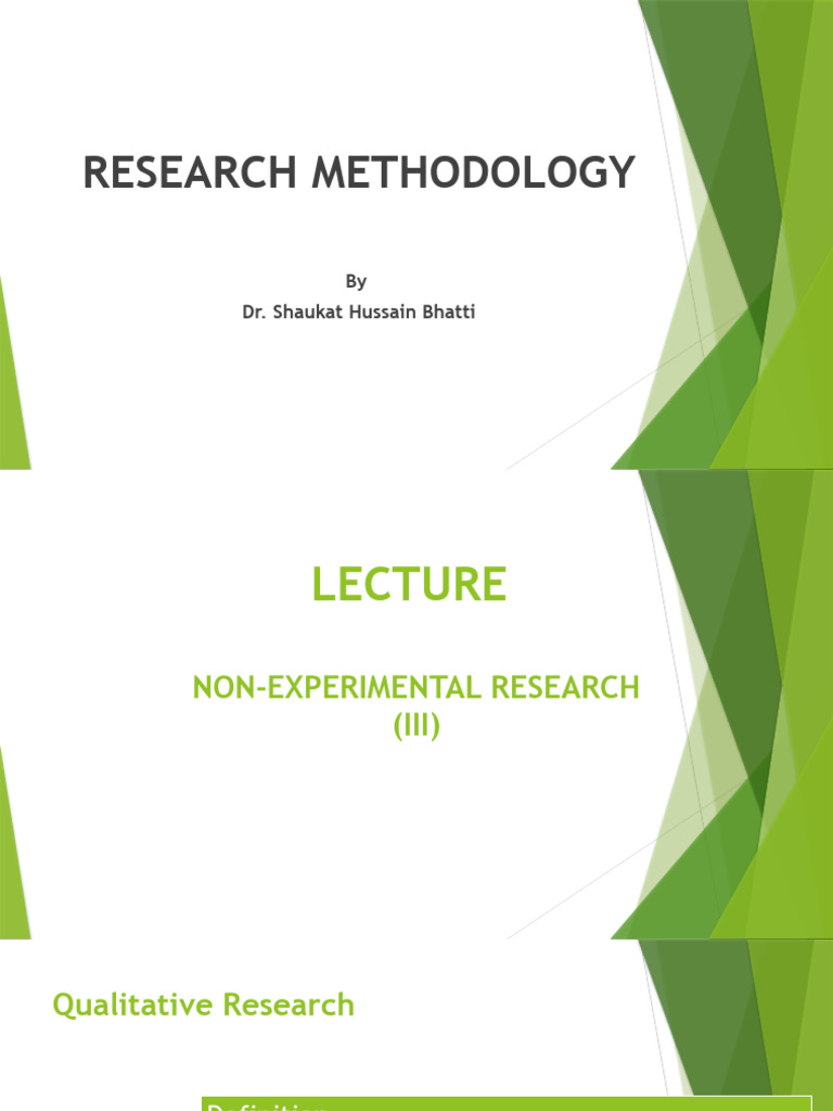 11.research Methodlogy LLM LECTURE | Download Free PDF | Qualitative ...