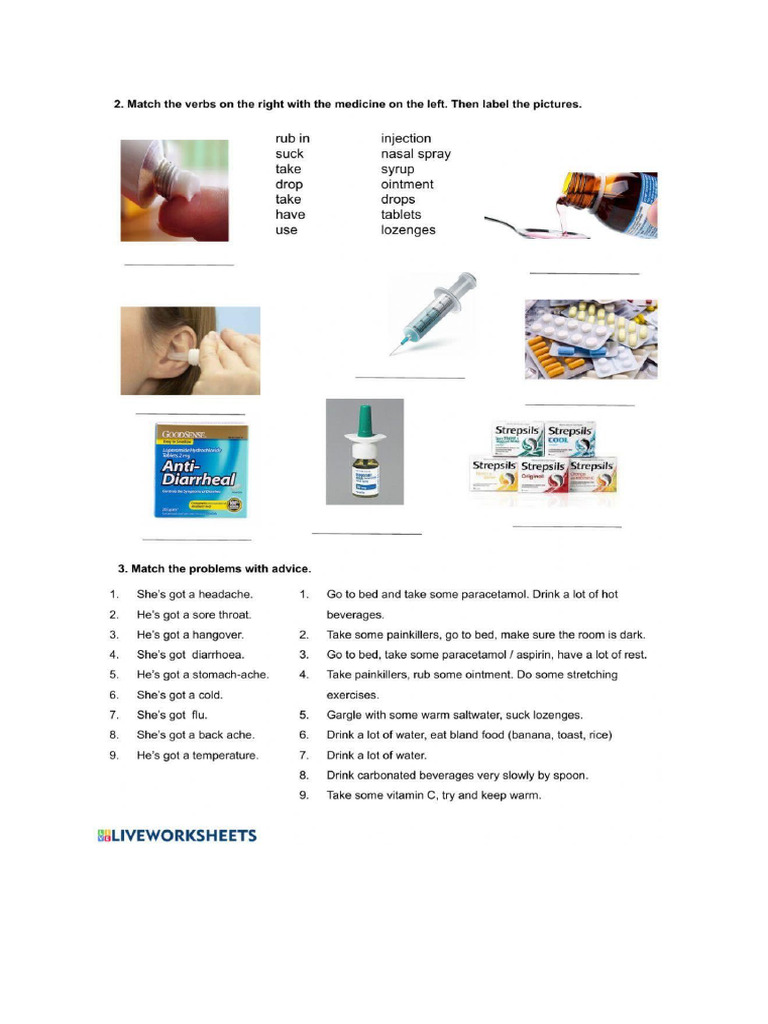 Sickness and Medicine | PDF