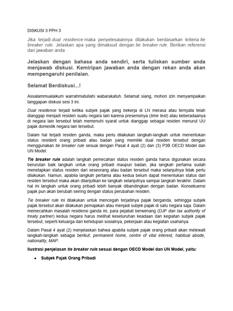 Diskusi 3 PPH 3 | PDF