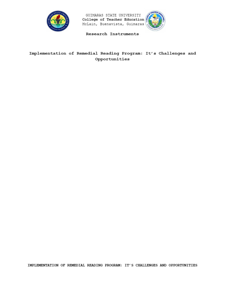Questionnaire | PDF | Reading Comprehension | Learning