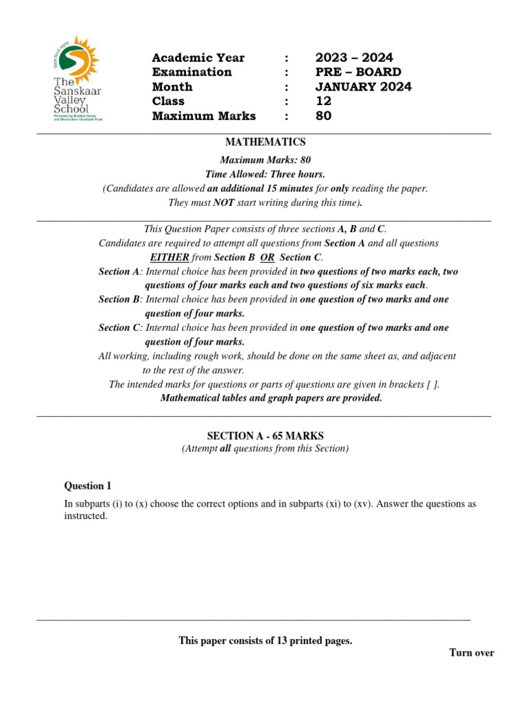 Sanskar PB | PDF | Mathematical Objects | Mathematics