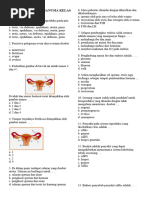 Soal IPA Kelas 9 Alat Reproduksi Manusia | PDF