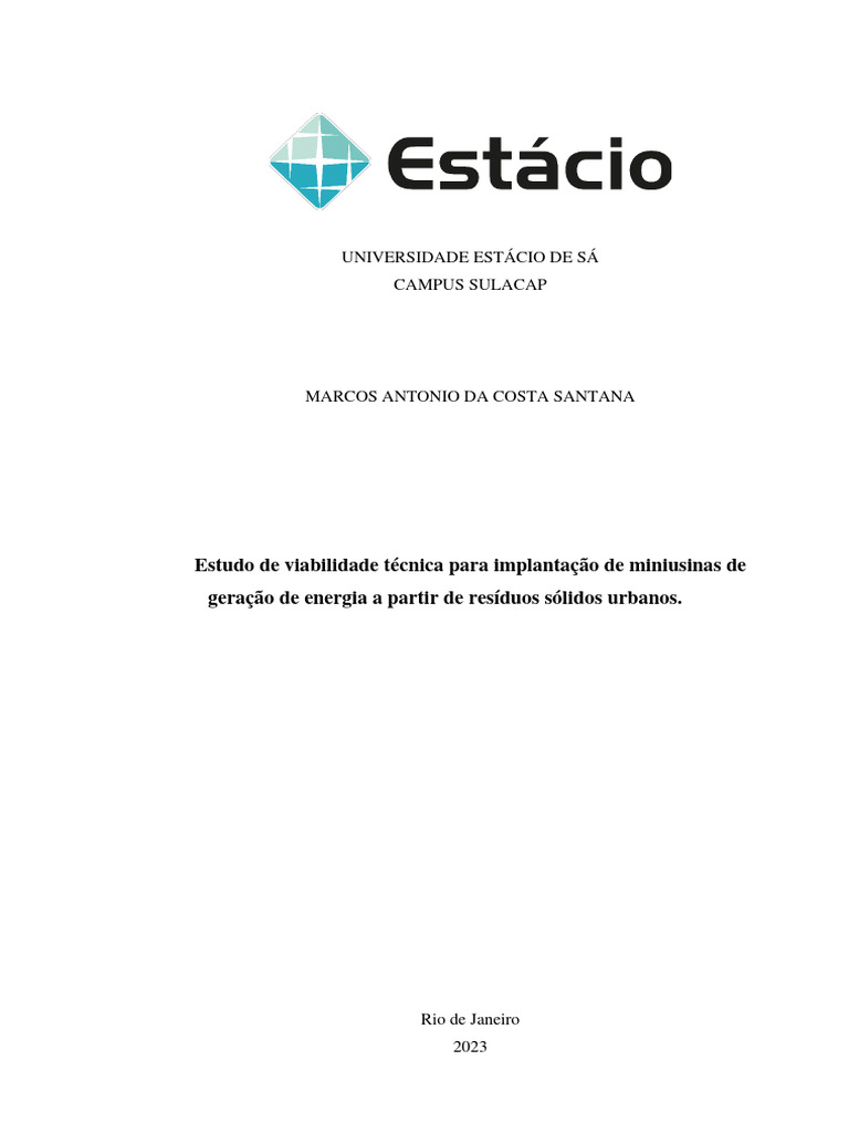 TCC Marcos Biogás | PDF | Motor a vapor | Biogás