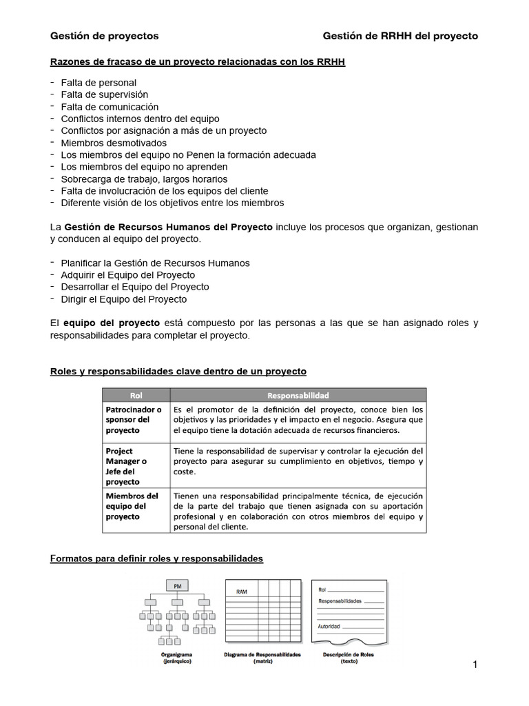 Tema 8 Proyectos | PDF | Comunicación | Gestión de proyectos
