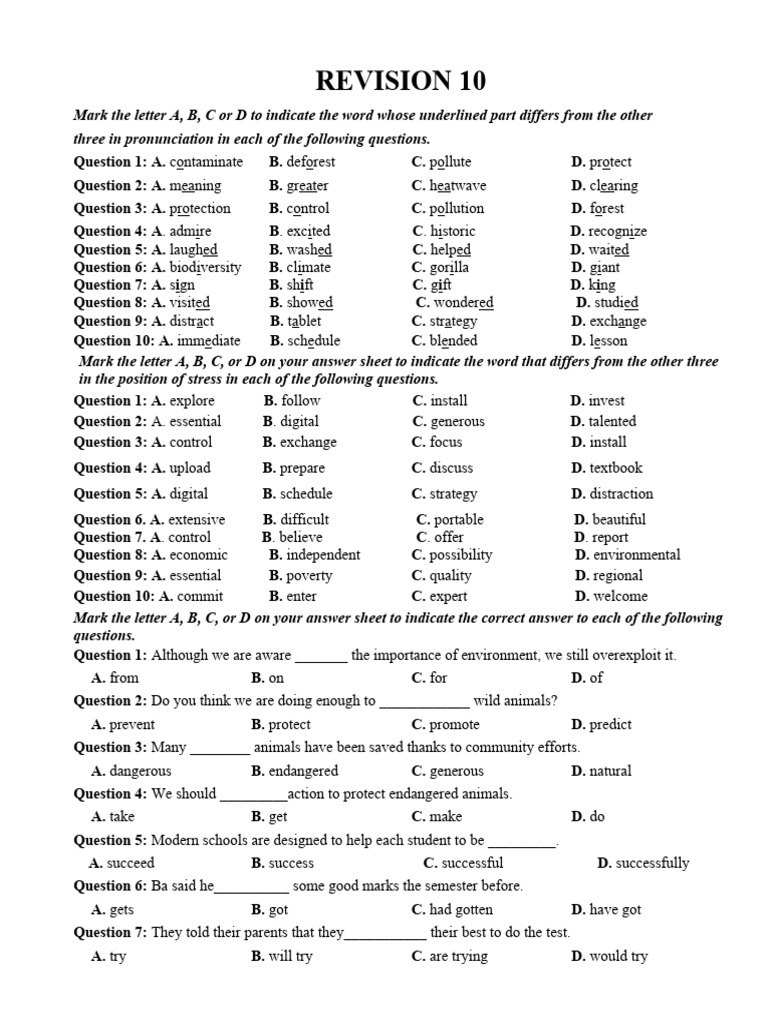 REVISION K 10 | PDF | Climate Change | Train