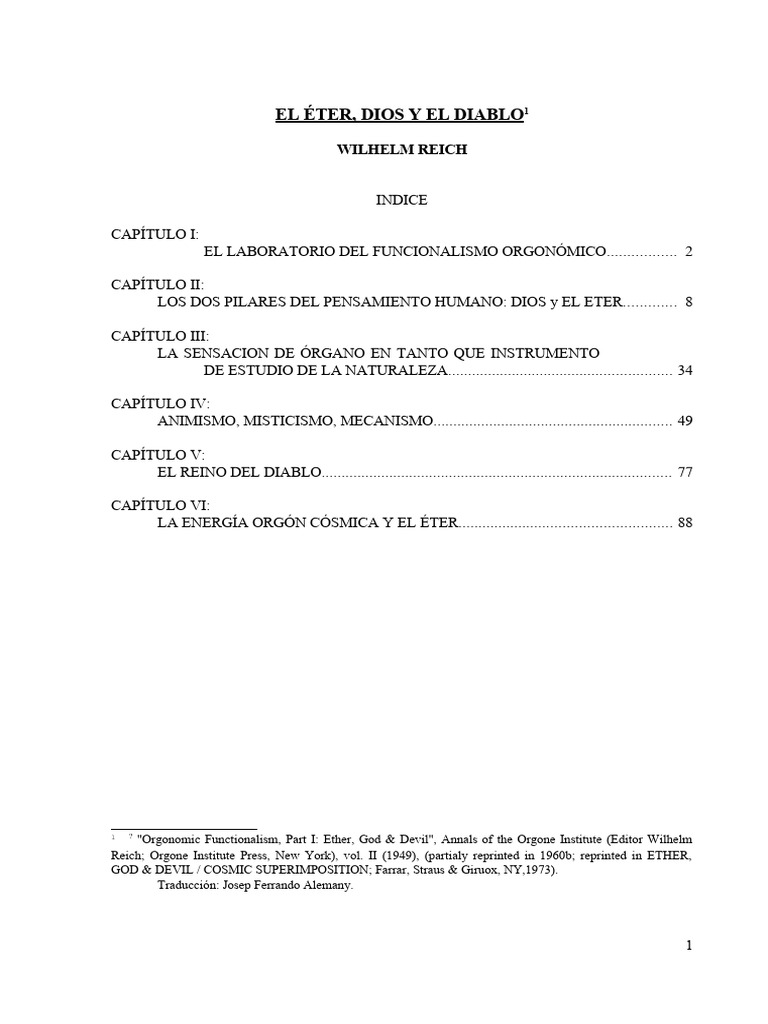 Eter Dios y Diablo | Descargar gratis PDF | Pensamiento | Mente ...