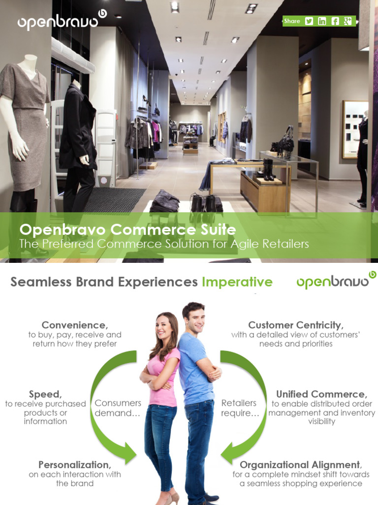 Openbravo Commerce Suite Presentation - EN | PDF | Point Of Sale | Business
