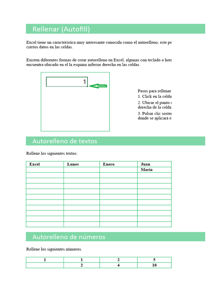 Archivo Clase 1 Excel Básico | PDF | Microsoft Excel
