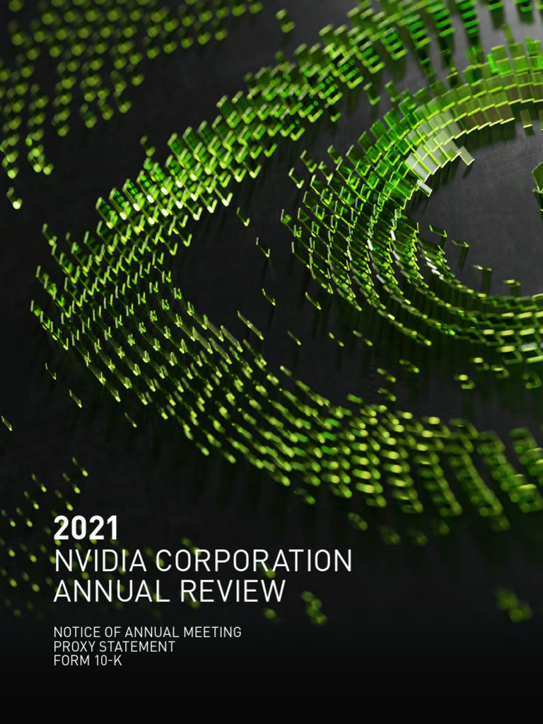 Nvi2021 Annual Review | PDF | Graphics Processing Unit | Artificial Intelligence