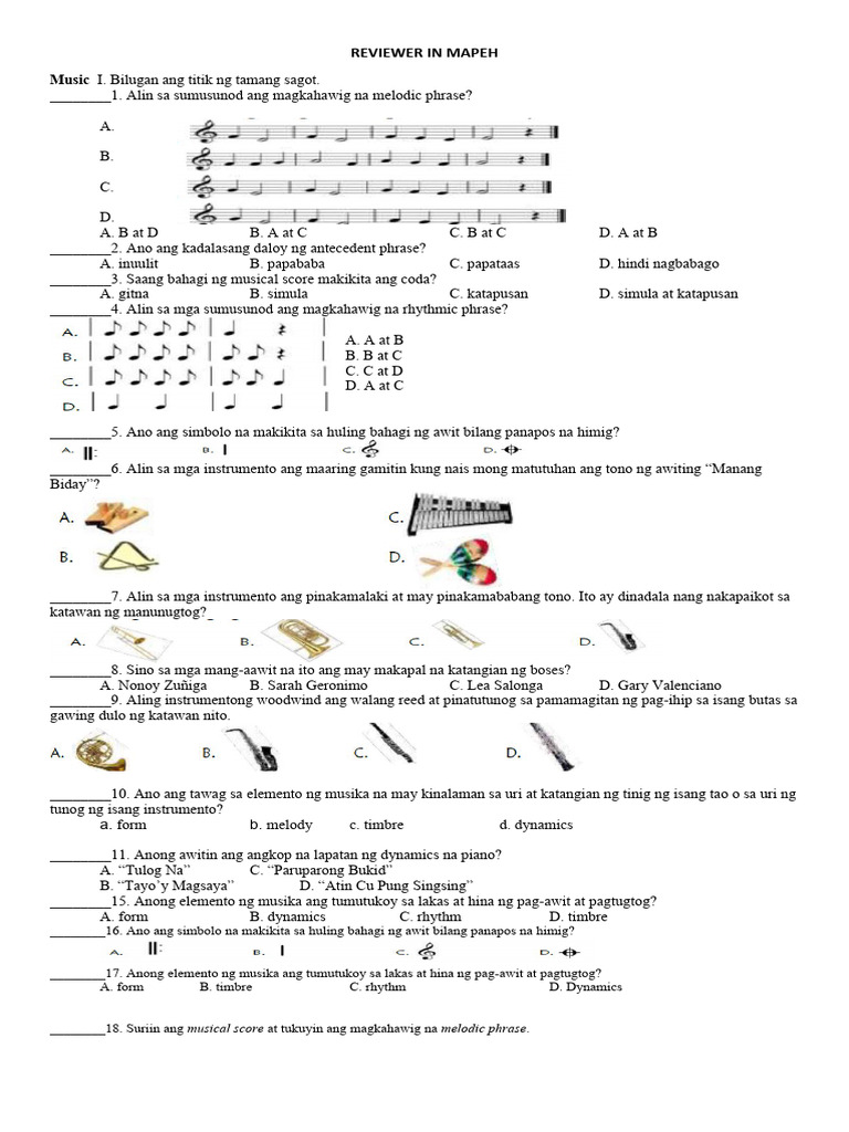 3rd Grading REVIEWER - 4 | PDF