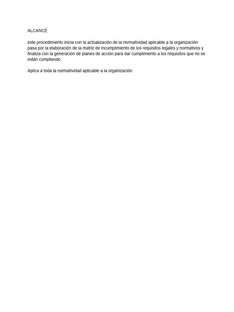 ALCANCÉ | PDF