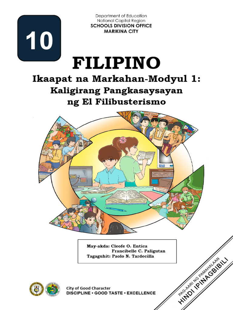 NCR Final Filipino10 Q4 M1 | PDF