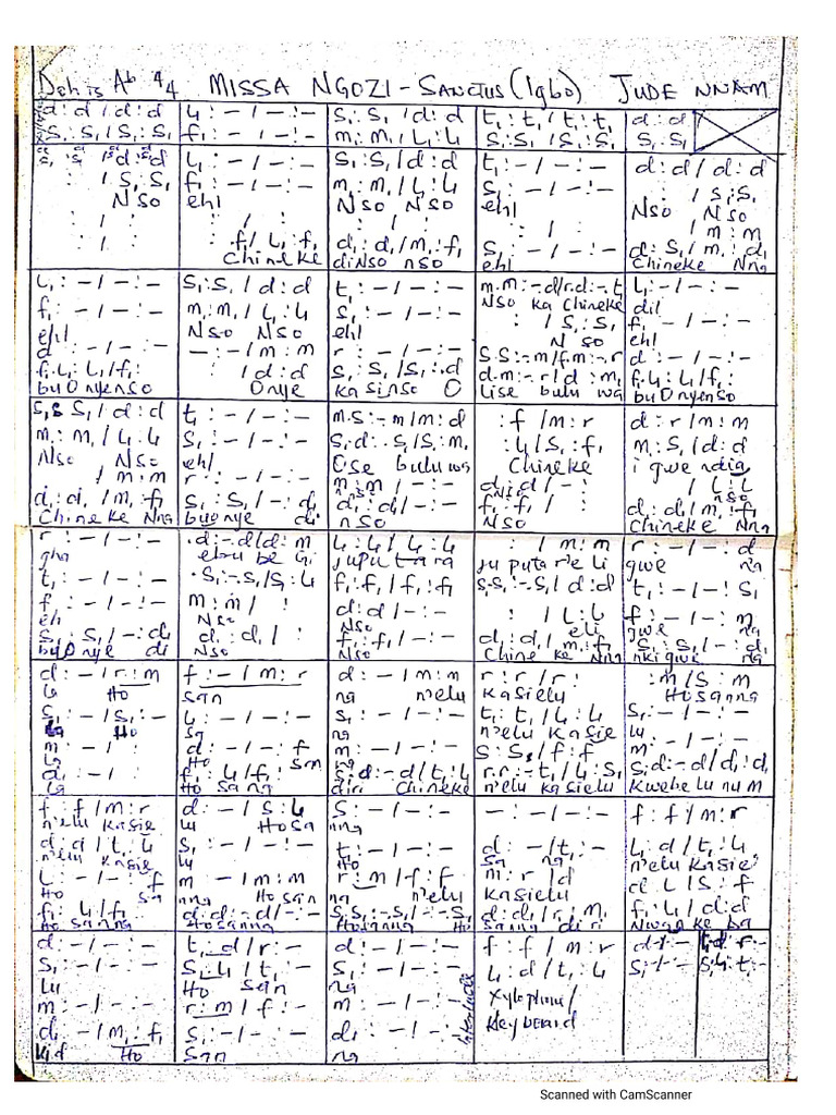 Nso Nso Eh Jude Nnam | PDF