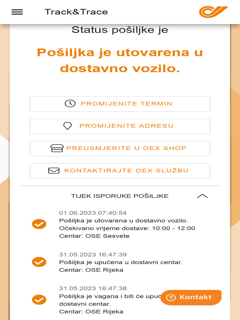 Track&Trace Internet Shipping Overseas | PDF