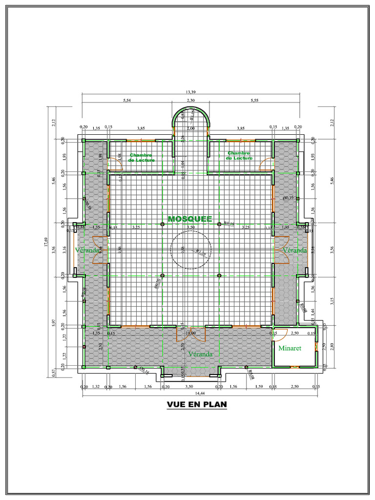 Vue en Plan Mosquee | PDF