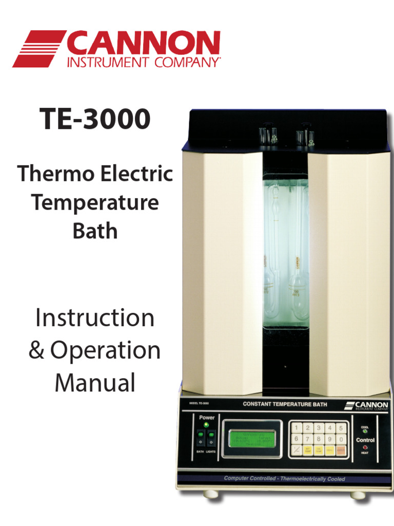 te.3000.manual | PDF | Electrical Connector | Liquids