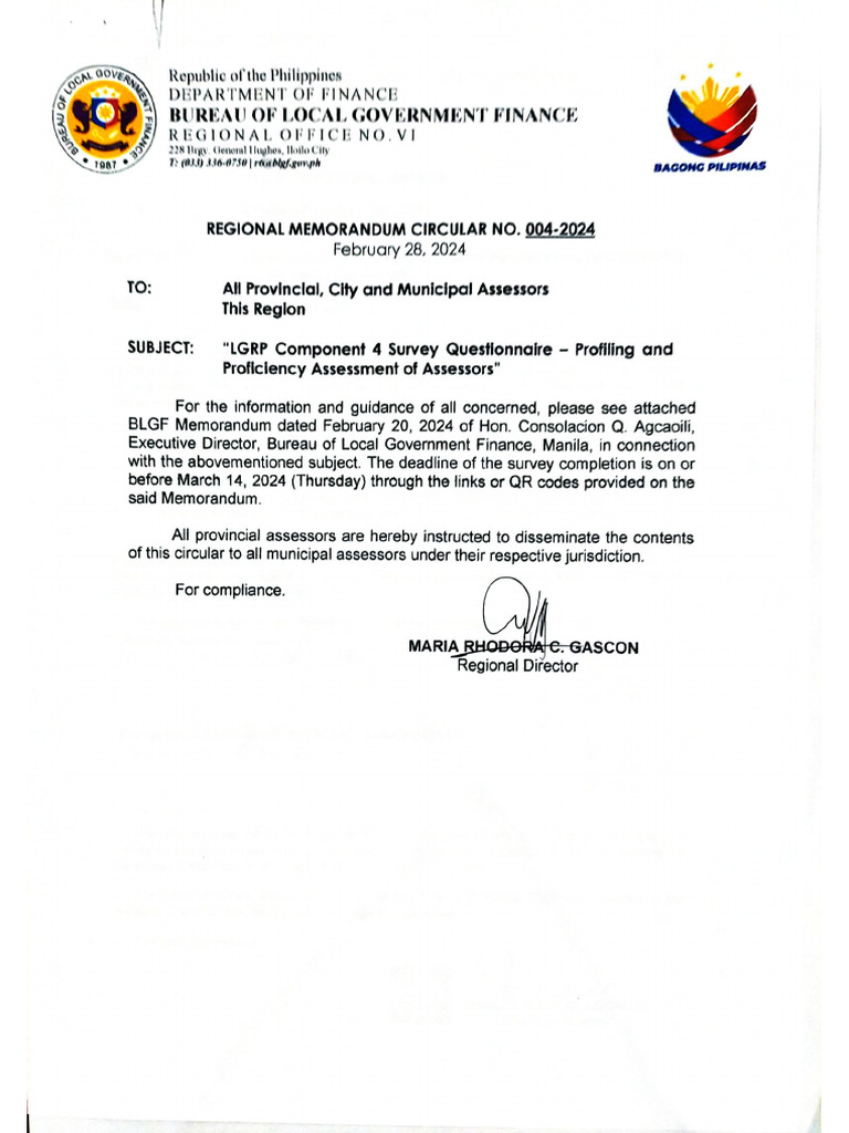 RMC No. 004-2024 | PDF