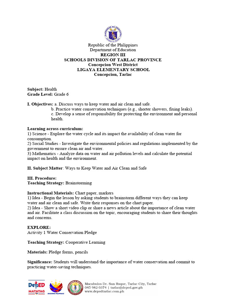 Maam Christine G. Pineda Output | PDF | Air Pollution | Water Conservation