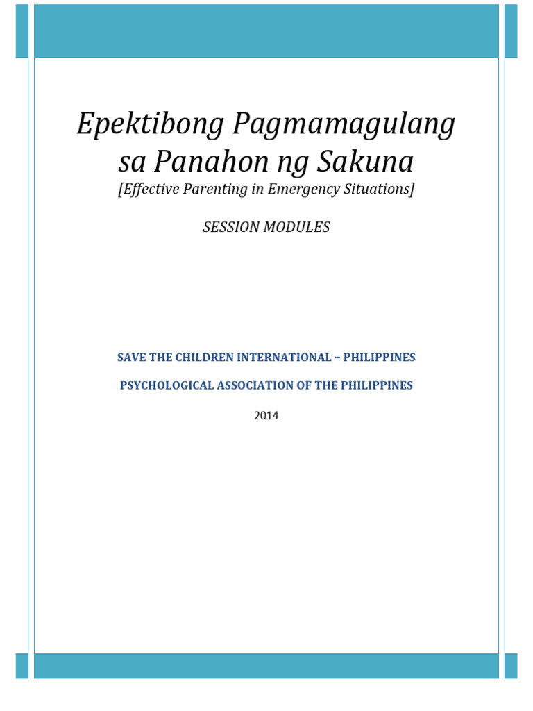 EPPS Modules - PAP 28july2014 | PDF | Feeling | Emotions
