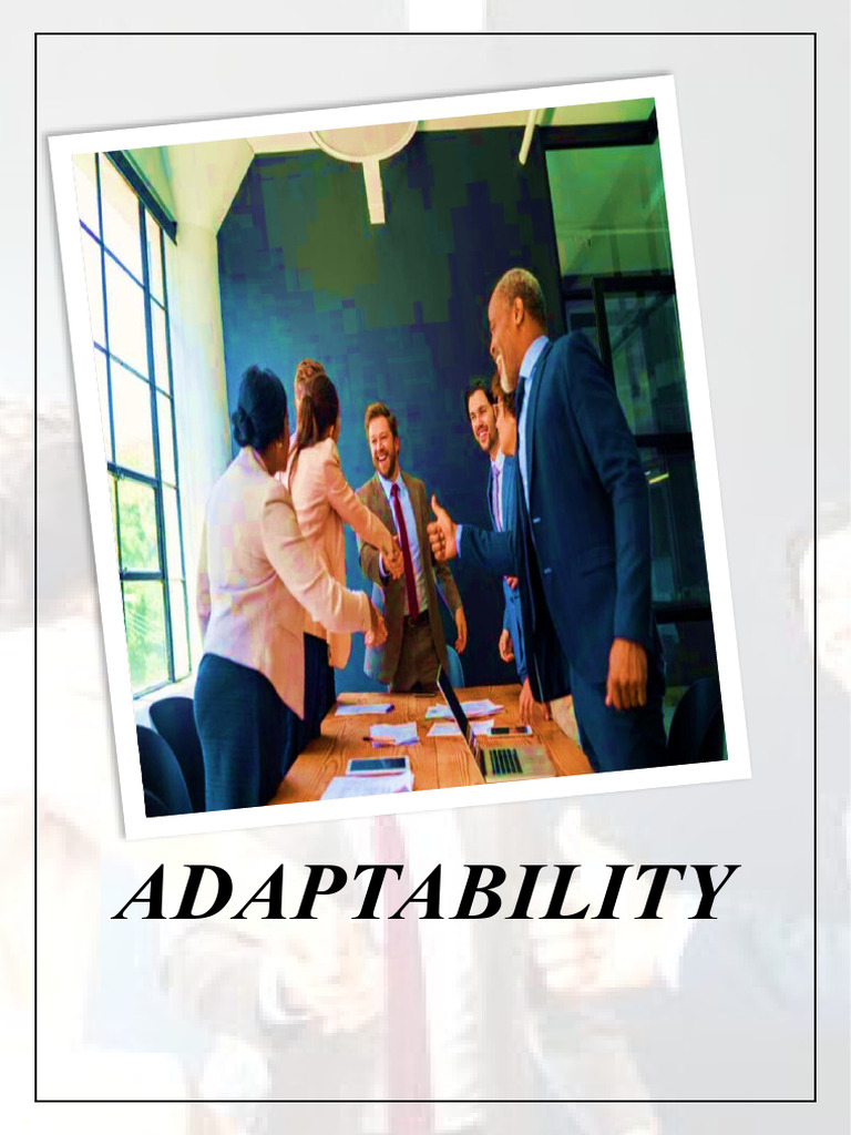 ADAPTABILITY | PDF | Psychological Resilience | Risk