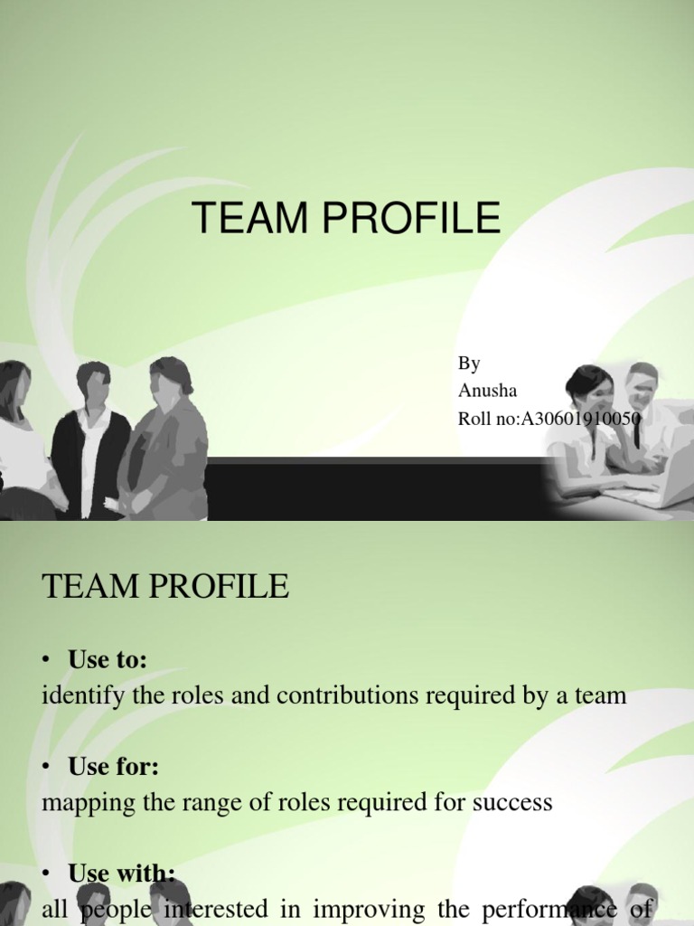 Belbin Team Profile Overview | PDF | Communication | Applied Psychology