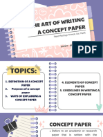 Concept Paper Sample | PDF