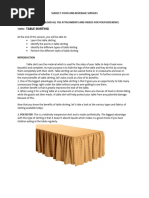 10 Simple Table Skirting Designs | PDF | Grilling | Cooking