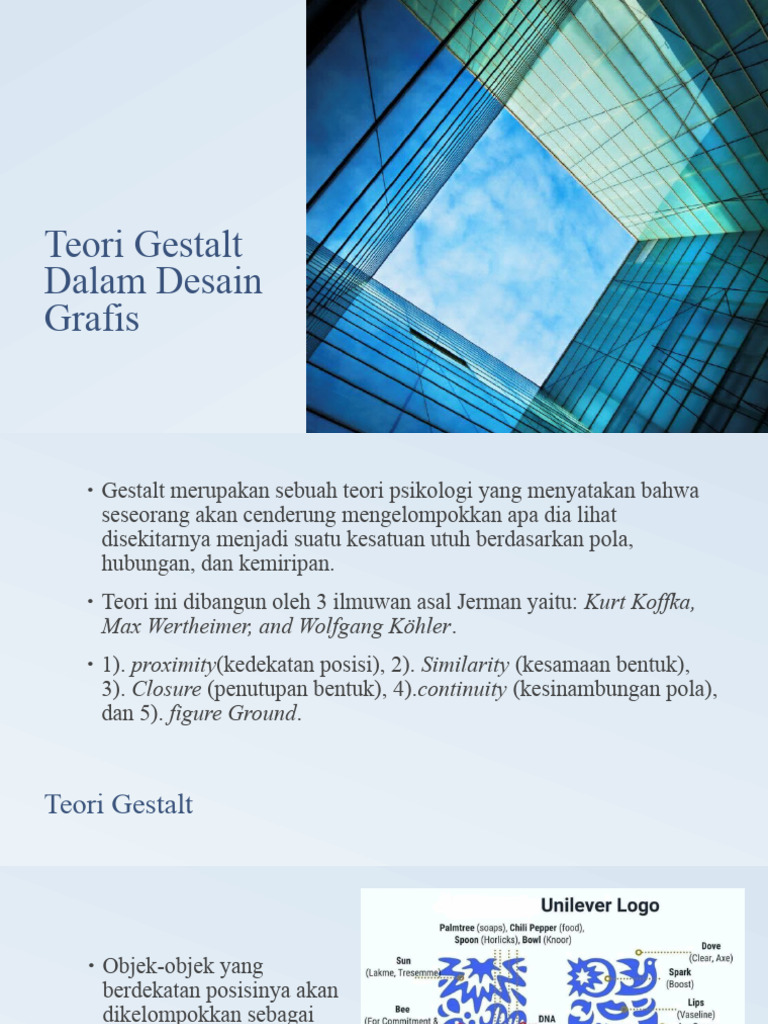 Teori Gestalt Dalam Desain Grafis | PDF