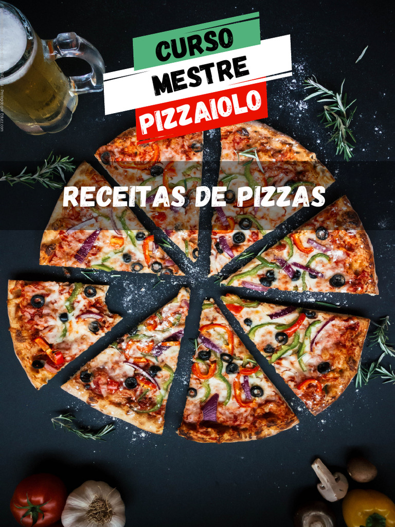 Receitas de Pizzas | PDF | Pizza | Queijo