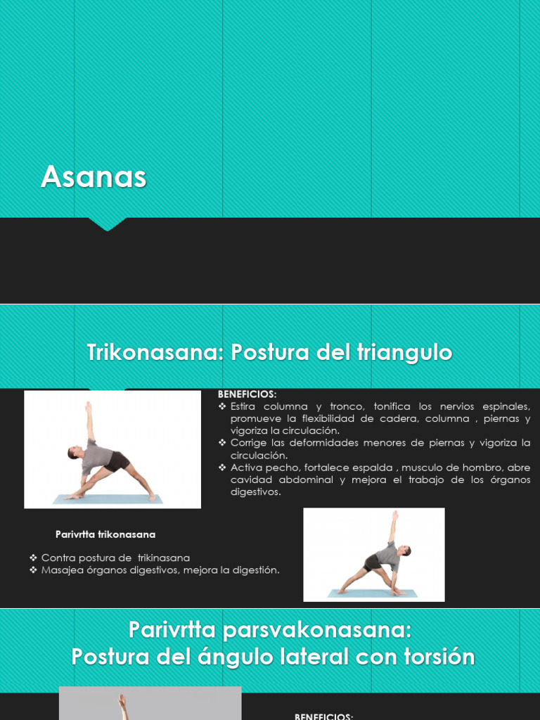 Asanas (Semana 4) | Descargar gratis PDF | Abdomen | Anatomía