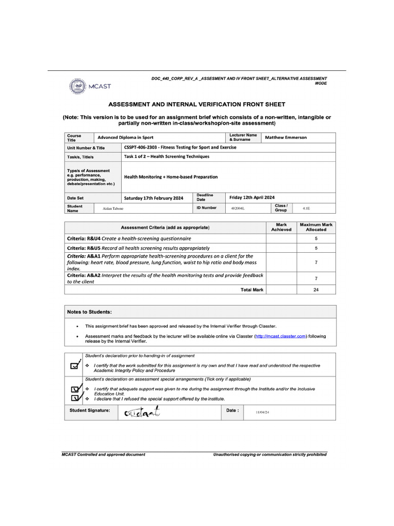task-1-fitness-training-and-programming-pdf-body-mass-index-blood
