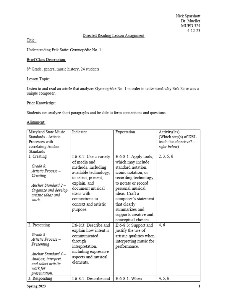 drl assignment | PDF | Human Communication | Cognition