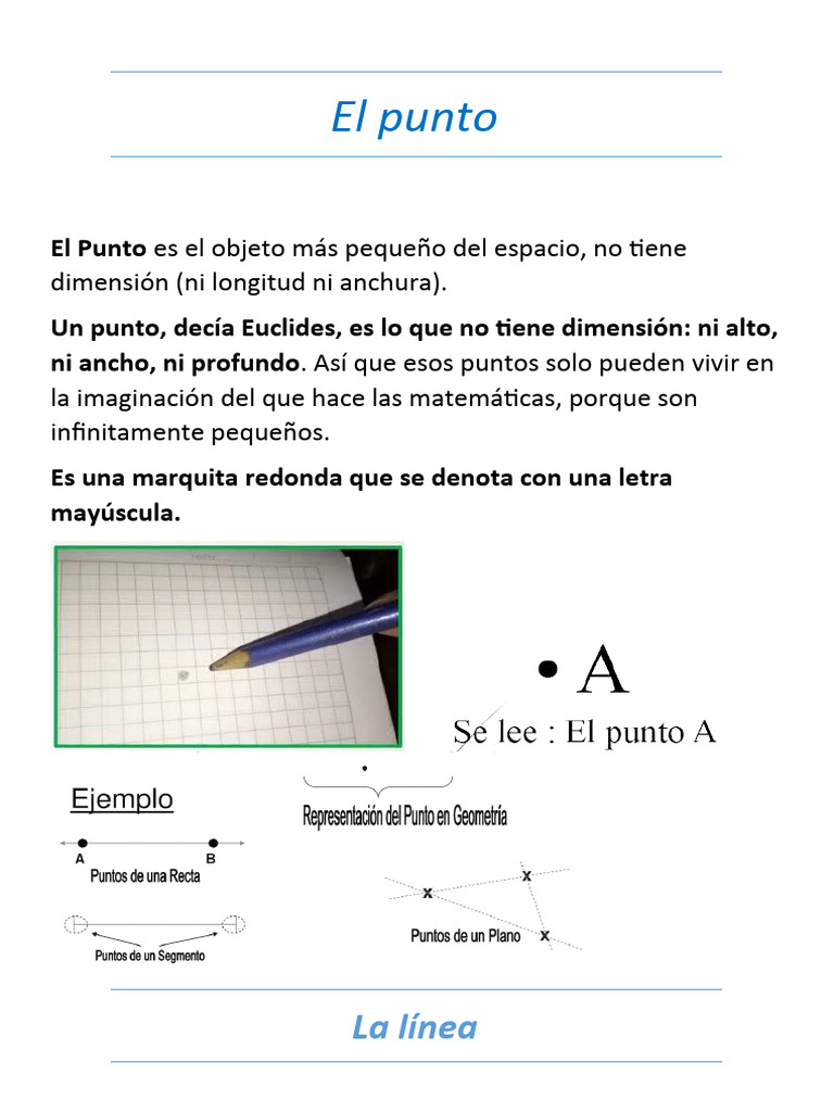 El Punto y La Linea | PDF | Curva | Geometría Elemental