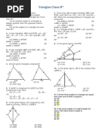 Class 10 - Math - Triangles Worksheet 2025-26 | PDF | Triangle ...