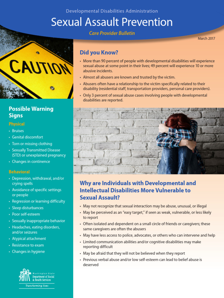 Vulnerability of Disabled to Sexual Abuse | PDF | Child Abuse | Disability