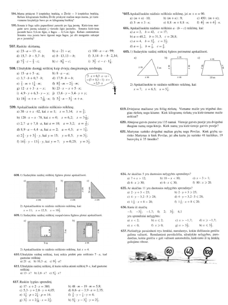 Lygtys Nelygybes | PDF
