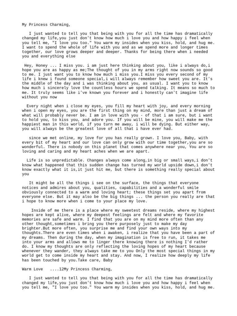 12 My Princess-1 | Download Free PDF | Thought