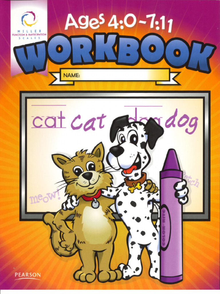 Miller Function & Participation Scales - 4-0-7-11 Workbook | PDF