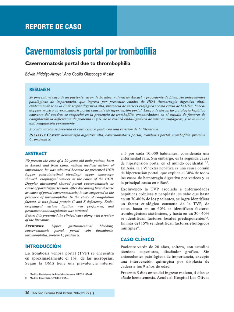 Reporte de Caso1 | PDF