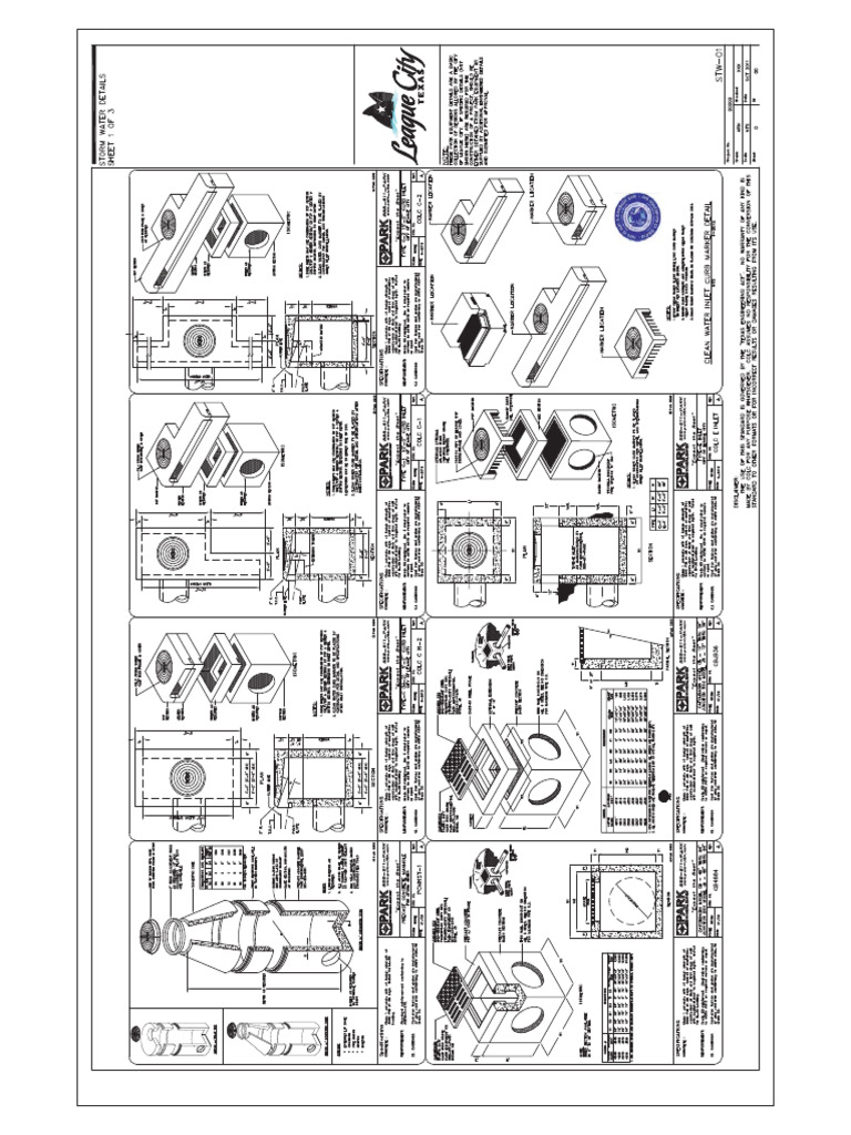 2013 General Design & Construction Standards - Drainage Details | PDF