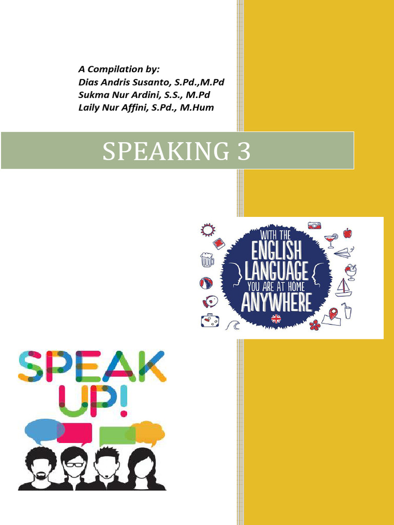 Book SPEAKING 3 | PDF