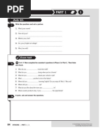 PET Answer Sheet | PDF