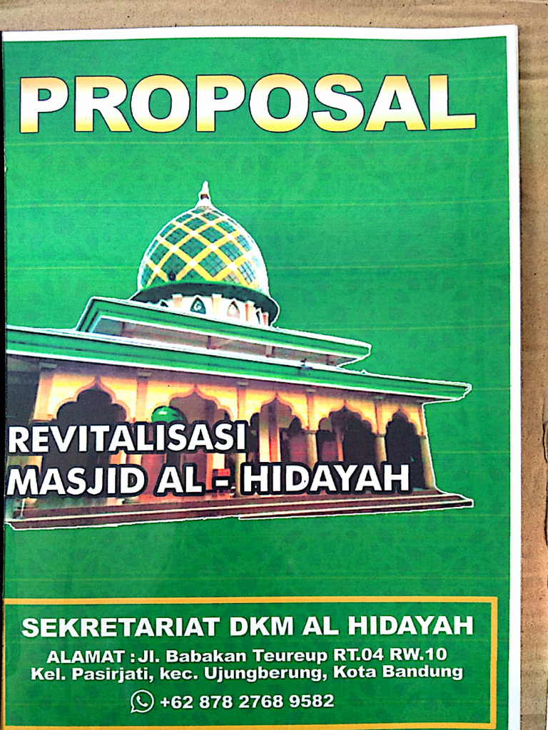 Proposal Al Hidayah | PDF