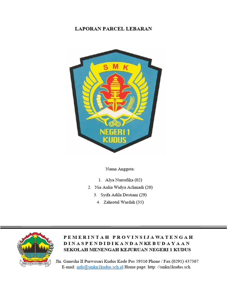 Laporan Parcel Lebaran Kelompok | PDF