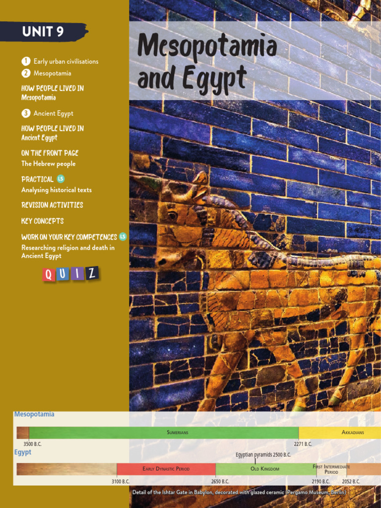 Sample Unit GEO 1ESO | PDF | Mesopotamia | Sumer