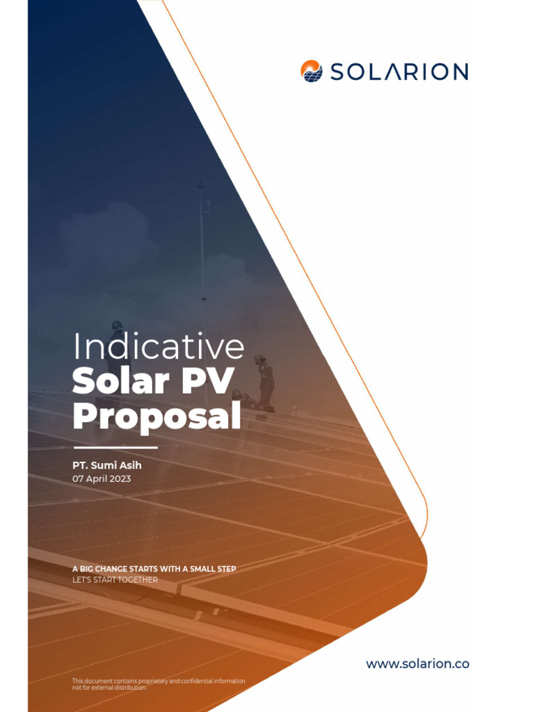 Indicative Proposal - CKD-Sumiasih - 1MWP - PRA-18 - 070423 | PDF ...